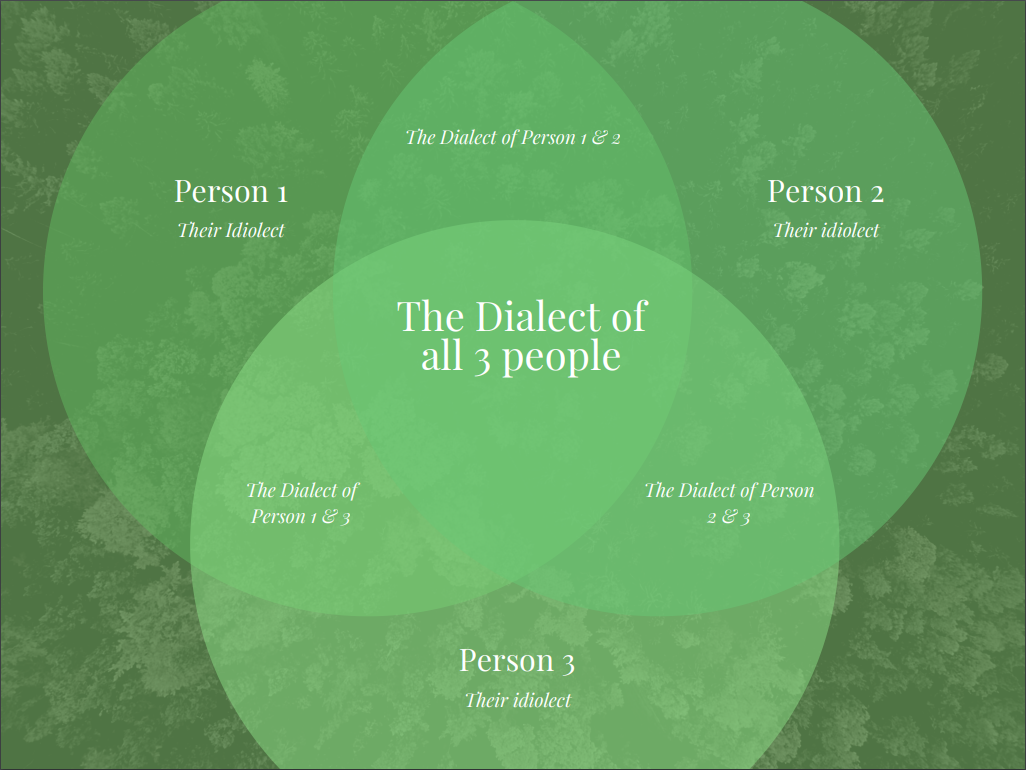 Idiolect – Words Mean Things